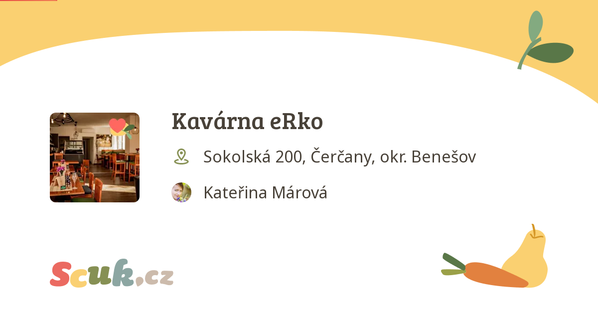 Kavárna eRko - Scuk.cz